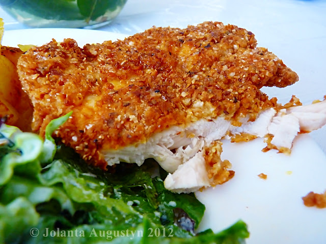 Aby panierka była chrupiąca, a mięso soczyste