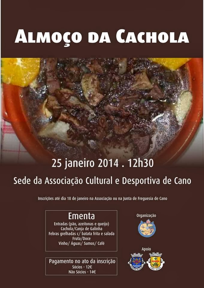 IMENSO SUL: Almoçar cachola no Cano