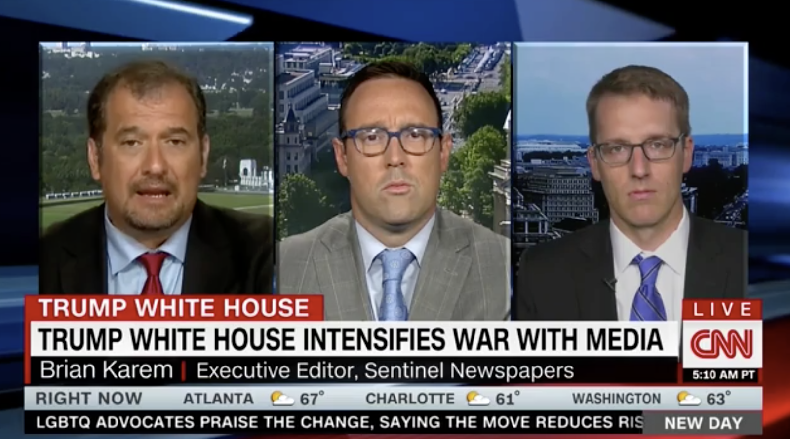 CNN Anchor: Trump Putting Journalists In Danger; "Declaration Of War On ...