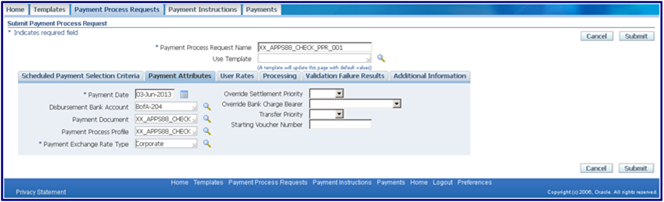 Oracle Applications: Oracle R12 AP Checks Setups and Process Training Guide