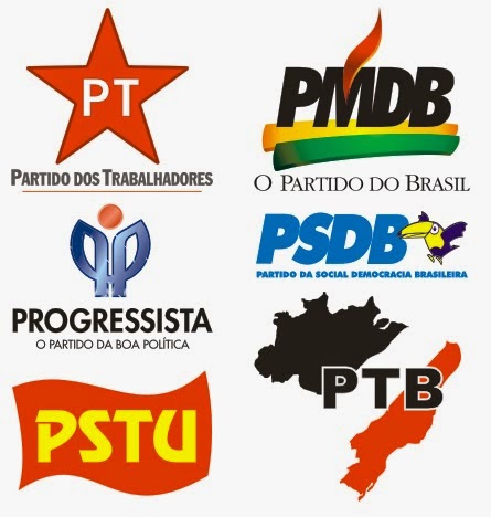 Pacote com 14 logos de partidos políticos do brasil - Imagens7 - Download