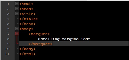 Membuat Scrolling Marquee / Fungsi Marquee HTML | Anjay Media