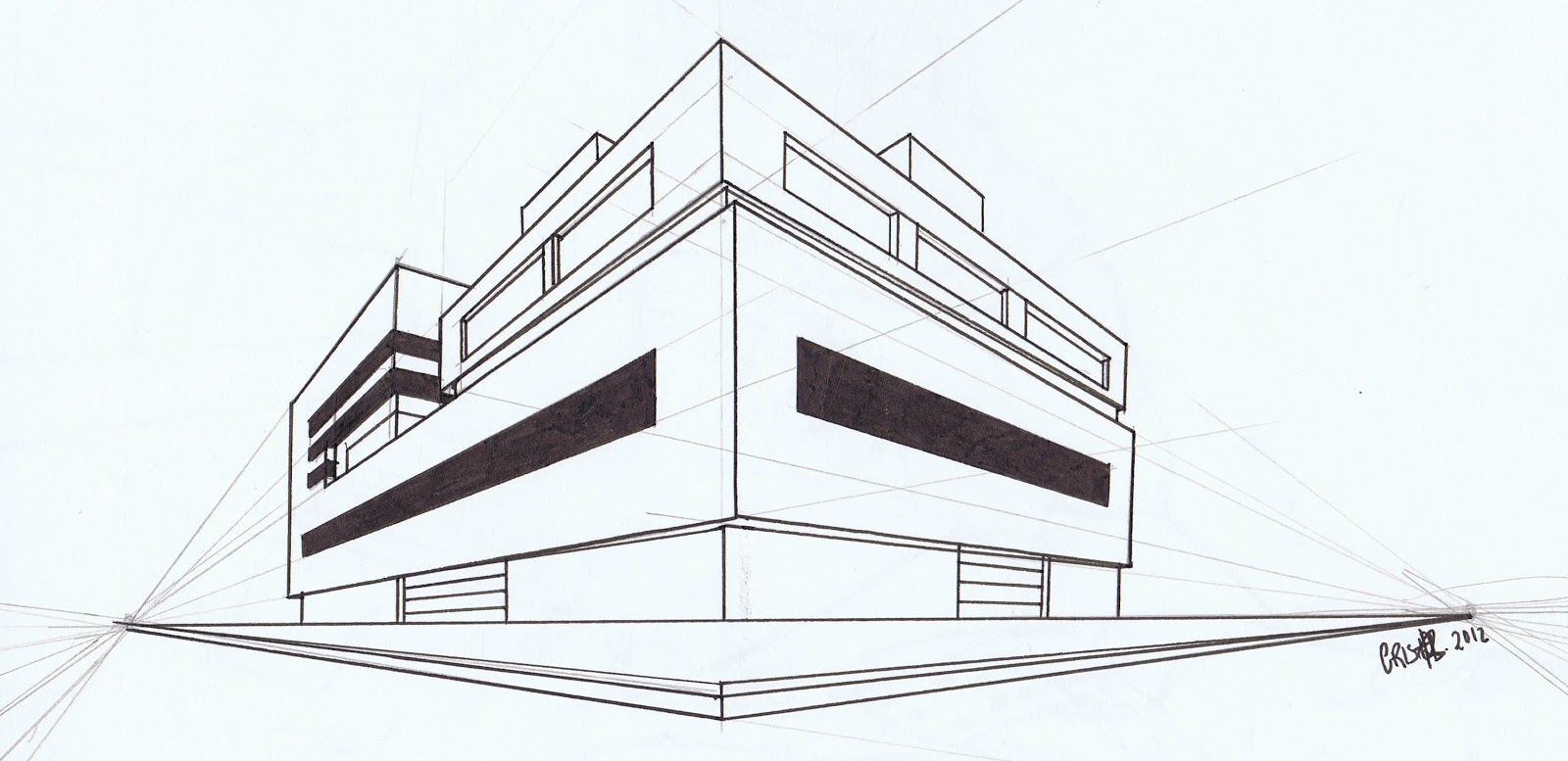 Cristina Jiménez: Trabajos de Clase: Perspectiva!