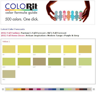 Flytying: New and Old: RIT Color Guide for Dyeing Materials