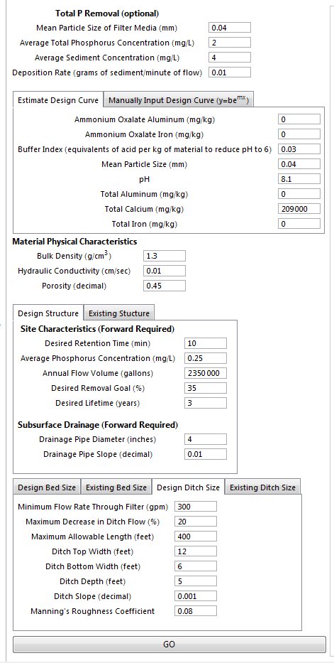Design and Implementation of a Phosphorus Removal Structure