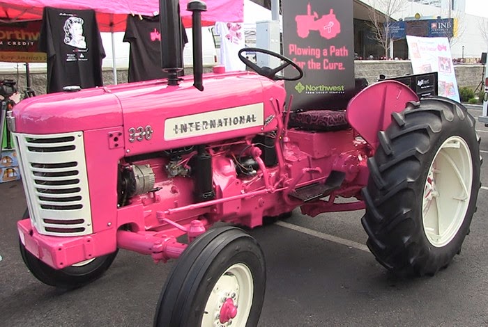The Unmanned Farmer: PINK TRACTORS