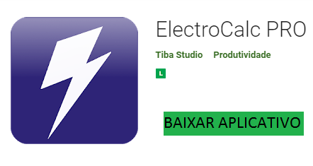 Aplicativo ElectroCalc FREE - Ensinando Elétrica | Dicas e Ensinamentos