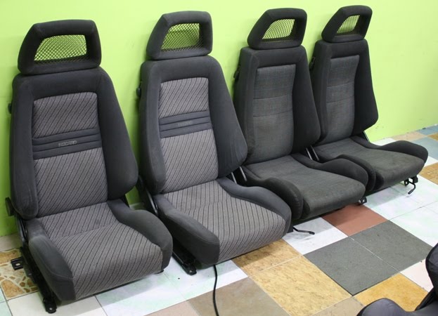 Dingz Garage: 2 set Seat Recaro Fishnet