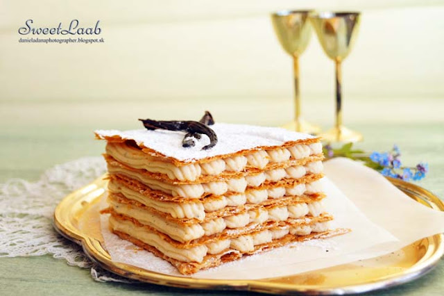 Vanilla Napoleon Slice / Napoleonky z vanilky / Gâteaux de mille ...