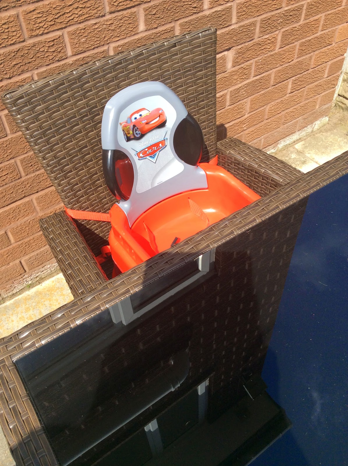 Playdays and Runways: Disney Cars Booster Seat by Tomy