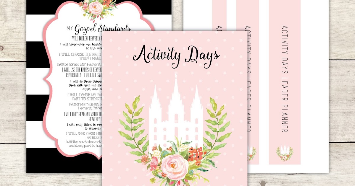 Pineapple Princess: UPDATE: 2018 / 2019 Activity Day Leader Planner