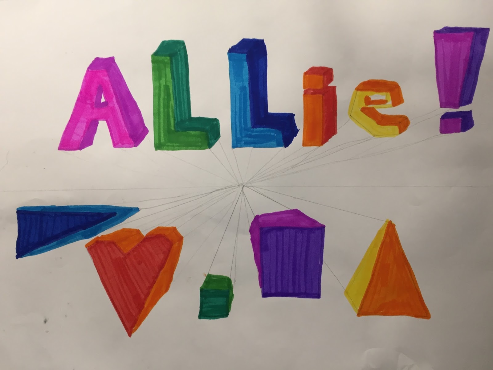 Grandville Elementary ART: 6th Grade Perspective