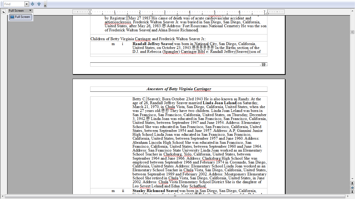 Genea-Musings: Family Book Creator - Post 2: My Ancestors Book - First Try