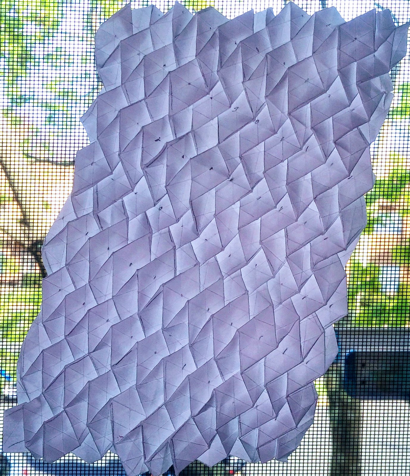 Natural Rhombus Herringbone Tessellation