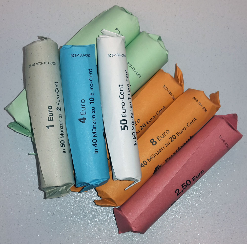 Wieder was dazugelernt ...: Wie werde ich mein gespartes Kleingeld ...