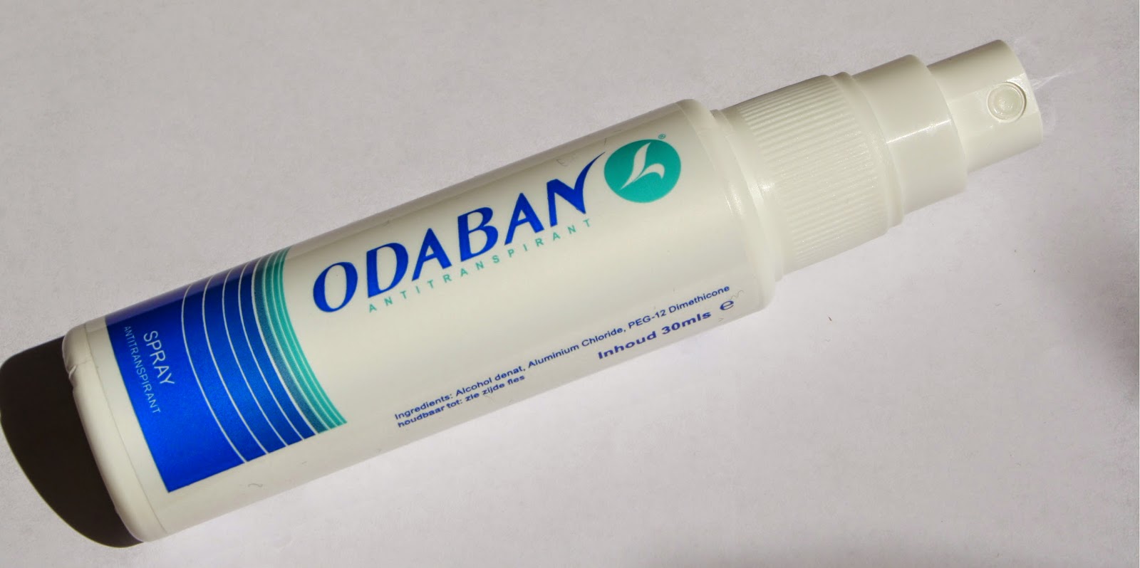 Le flamant rose: Review: Odaban antitranspirant spray