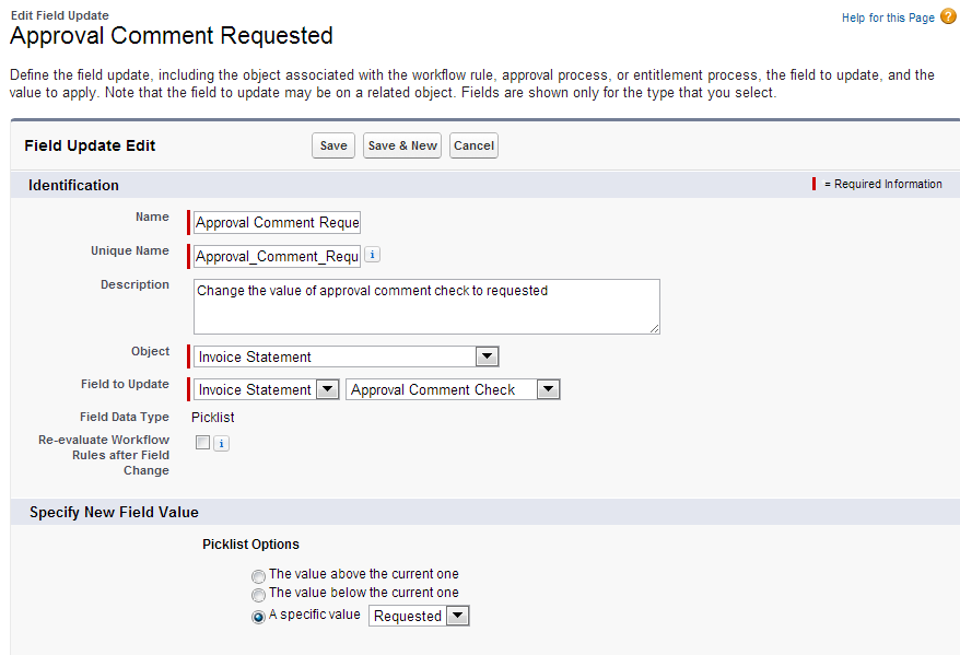 The Christopher Alun Lewis Blog: Making all approval comments mandatory ...