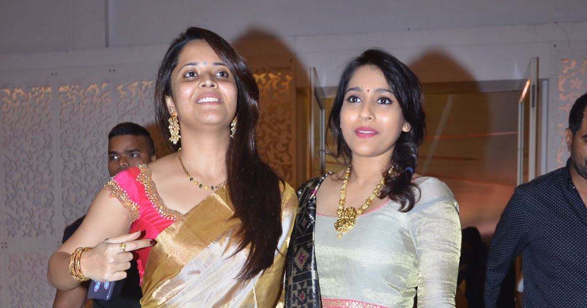 my film and its stories : Anasuya at Shyam Prasad Reddy Daughter ...