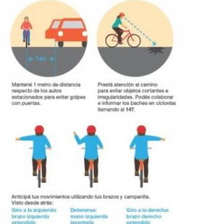 Consejos para usar la bici en la calle | BOMBEROS SAN RAFAEL