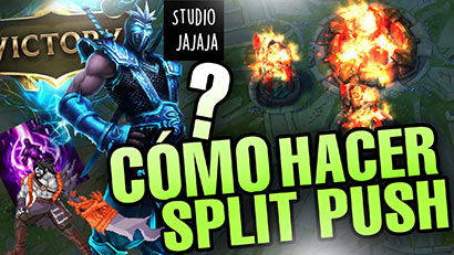 Cómo hacer split push en League of Legends