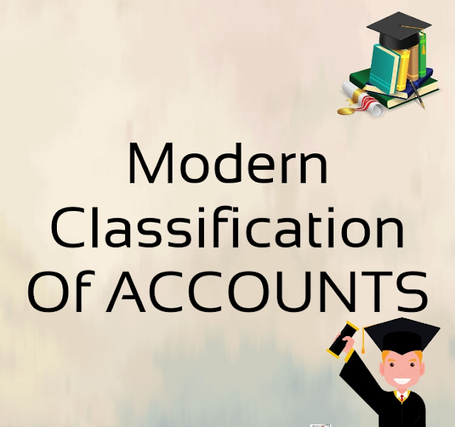 Modern classification of Accounts ~ Accountancy