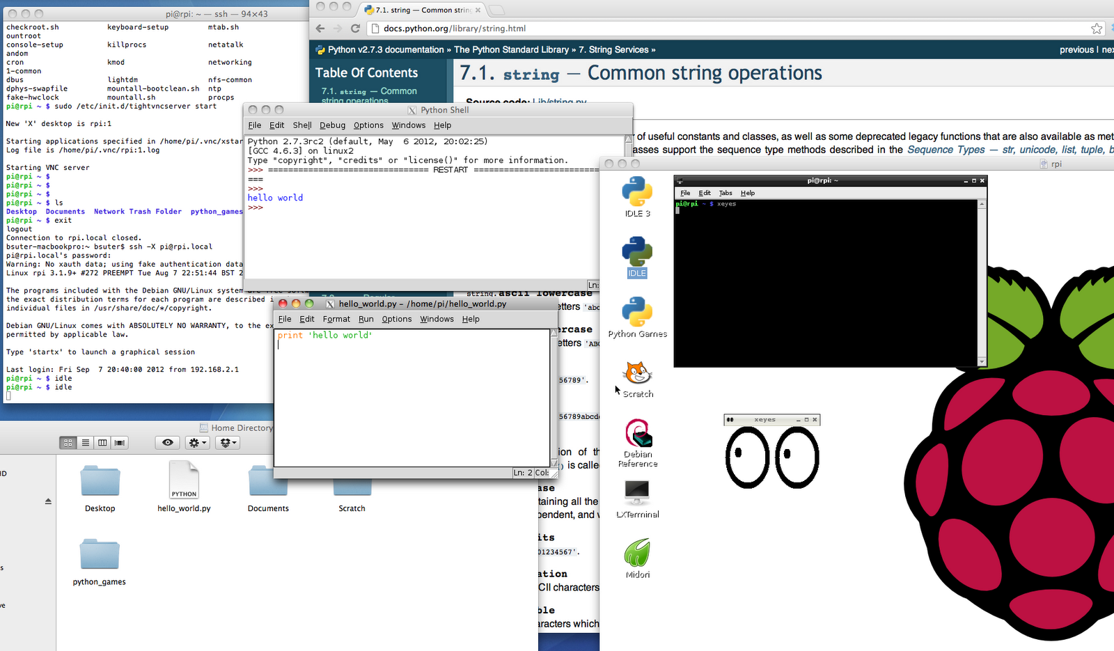 Raspberry Pi tethering