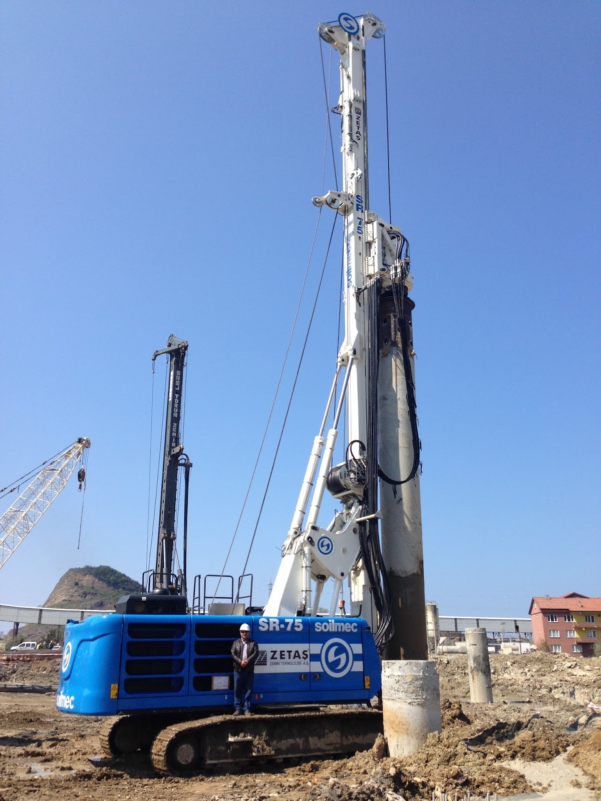 Yeni Nesil Soilmec SR-75 Fore Kazık Makinası Zemincilerin Yeni Favorisi