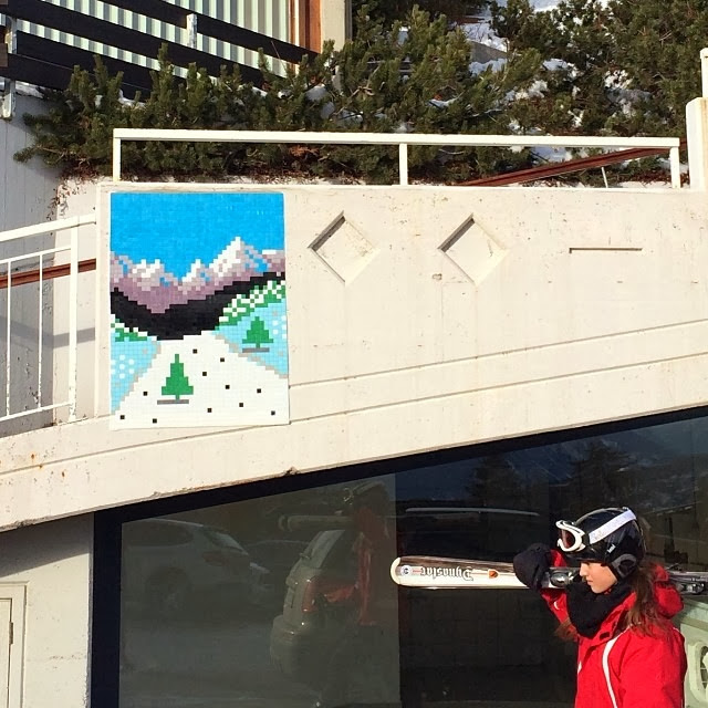 Invader Invades the Swiss Alps – Anzere, Switzerland (Part II ...