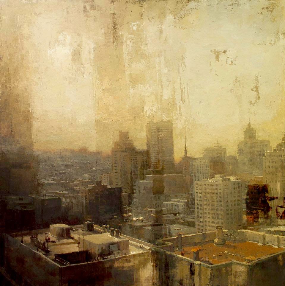 Jeremy Mann, 1979 | Cityscape / Figurative painter | Part. ² | Tutt'Art ...