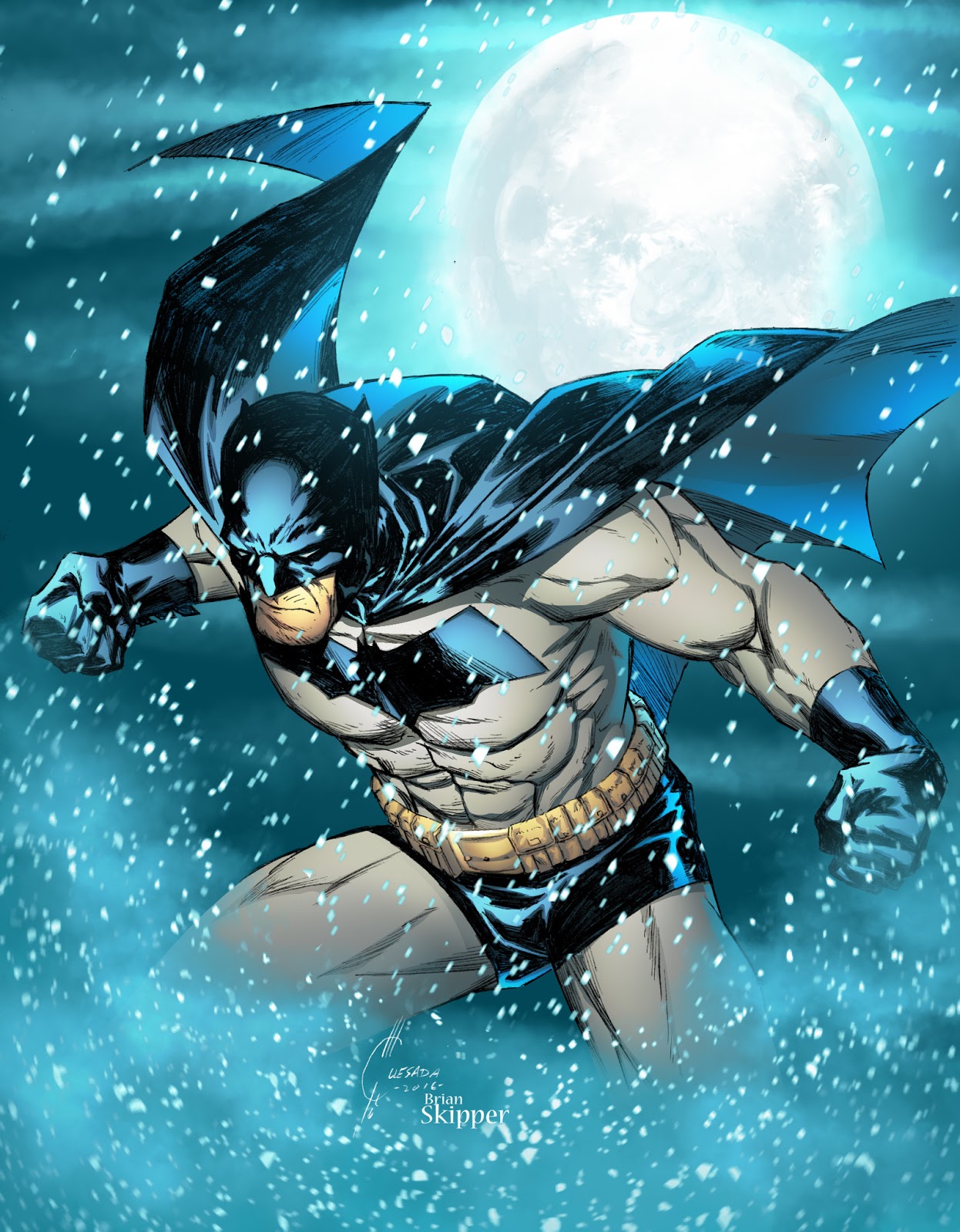 Images: Comic Book Art Of Batman And Foes Drawn By Notable Artists And ...