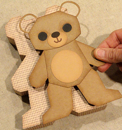 Needles 'n' Knowledge: Teddy Bear Shaped 3d Box