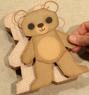 Needles 'n' Knowledge: Teddy Bear Shaped 3d Box