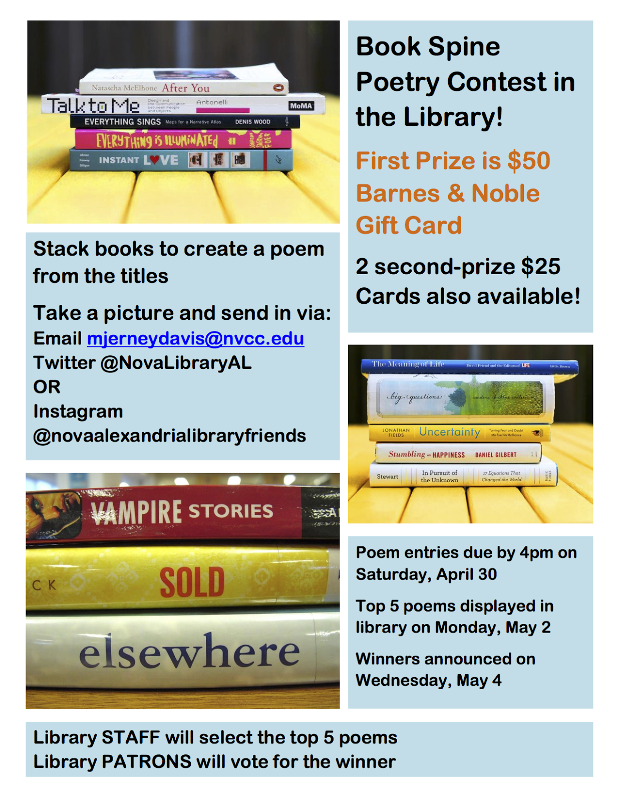 YOUR Alexandria Campus Library Celebrate National Poetry Month With your-alexandria-campus-library-celebrate-national-poetry-month-with