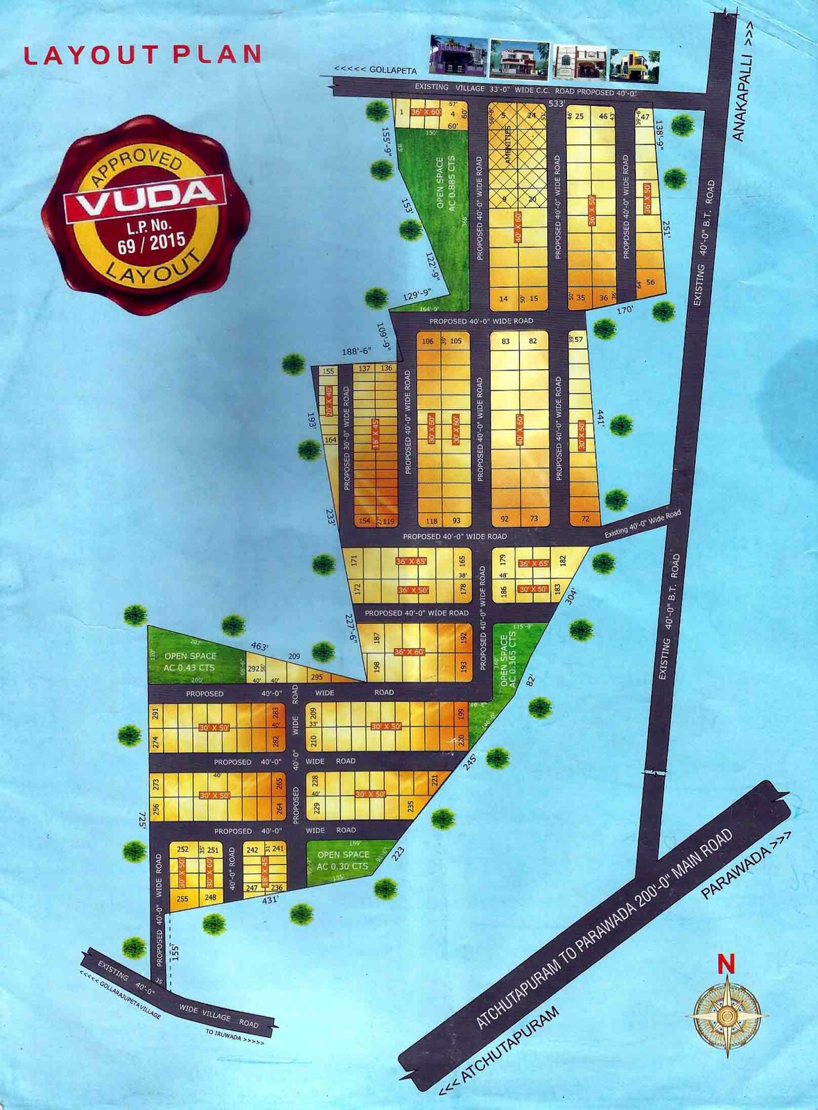 VENTURE HARIVILLU @ PARAWADA IN VISAKHAPATNAM | PRAKRUTI AVENUES PVT.LTD