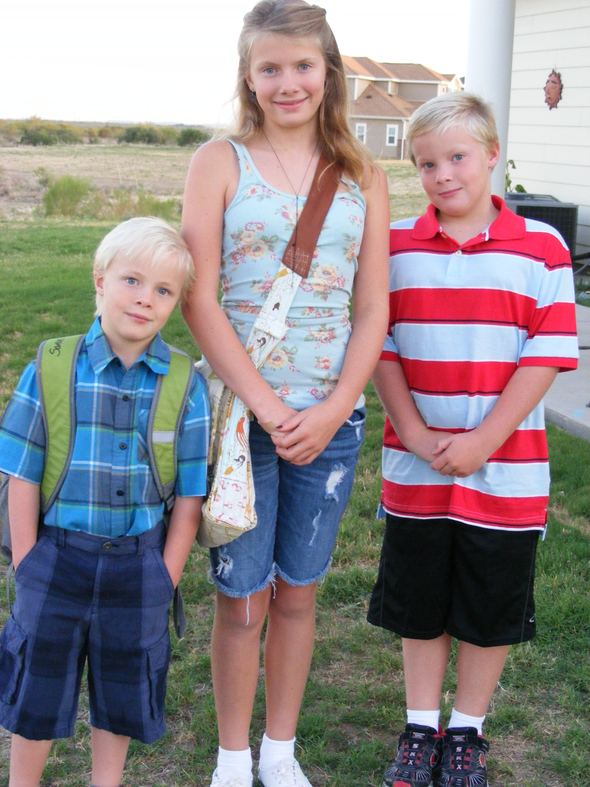 Camp Follower Bags and Quilts: First Day of School
