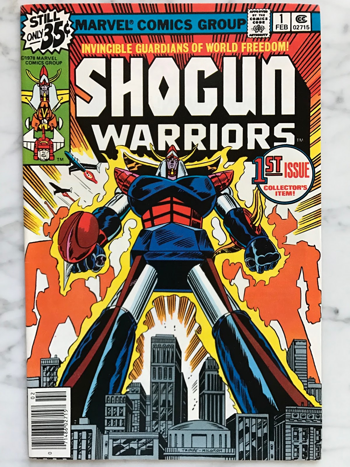 Shogun Warriors Marvel Comics | Shogun Warriors