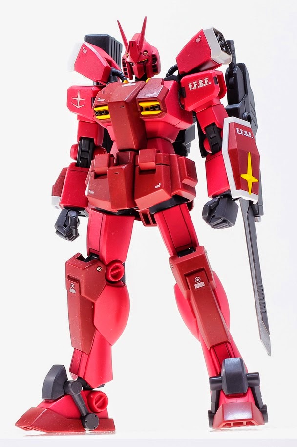 Gundam Family: HGBF 1/144 Gundam Amazing Red Warrior Painted Build