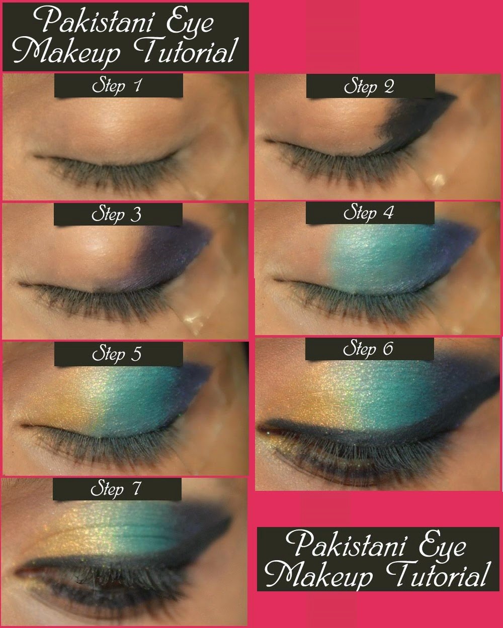Best Pakistani Eye Shades & Eye Makeup Tutorial 2014 | She9 Facebook