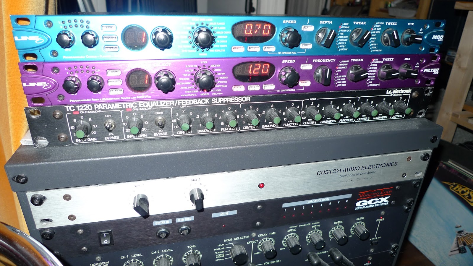 SR System Audio: LINE 6 MOD PRO & FILTER PRO