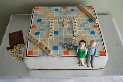 The Party Wall: Inspiration: Scrabble Party