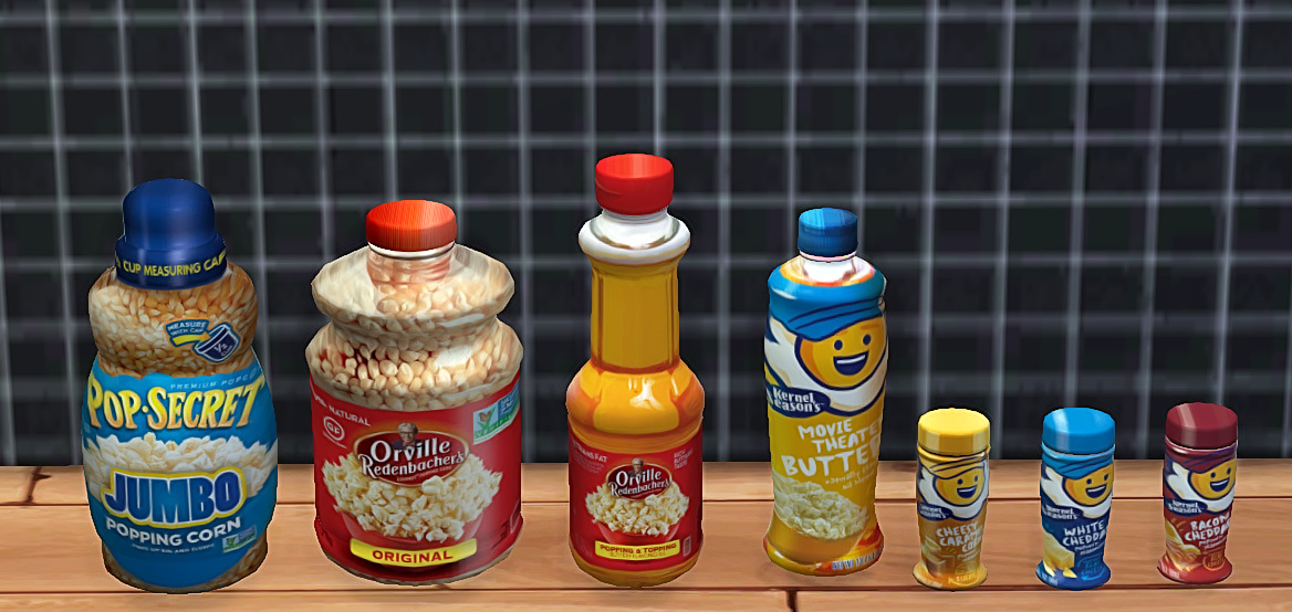 TS3 & TS4 Popcorn Set - YDB