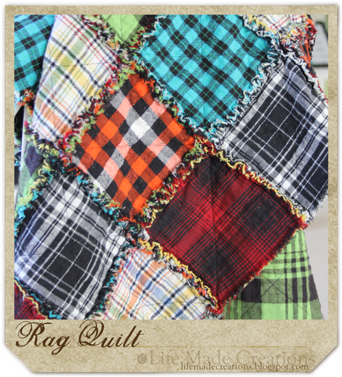 Life Made Creations: Day 2: Rag Quilt