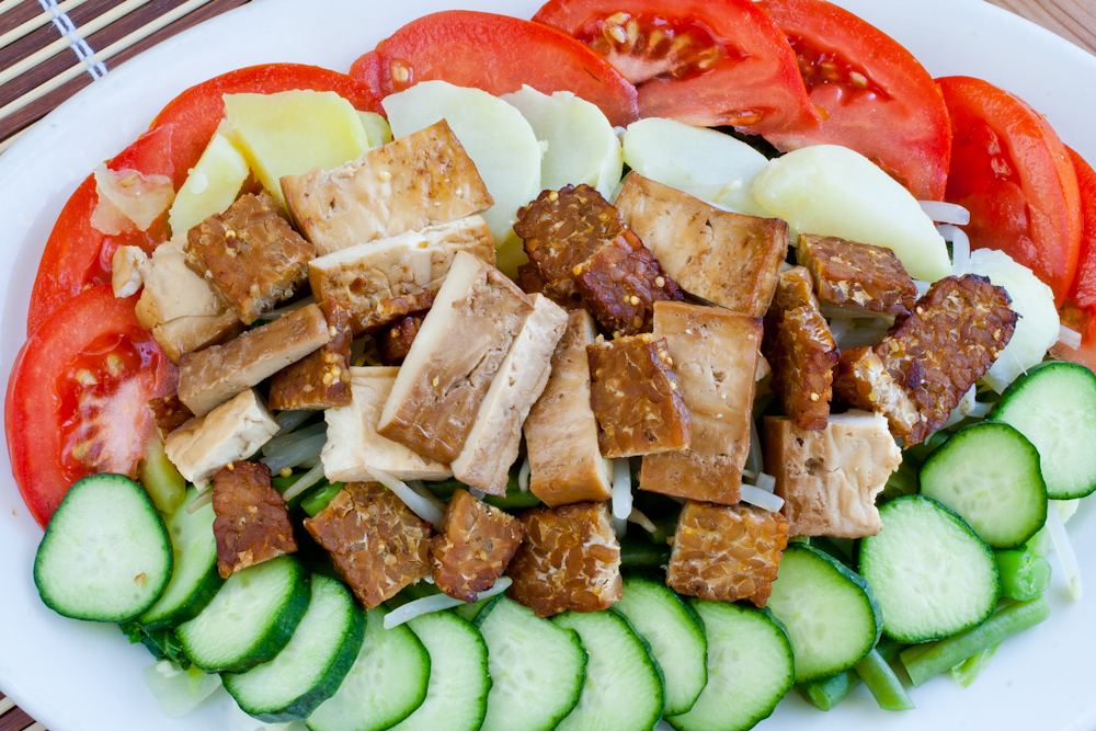 SPICE ISLAND VEGAN: Indonesian Javanese Gado-Gado, Veganized