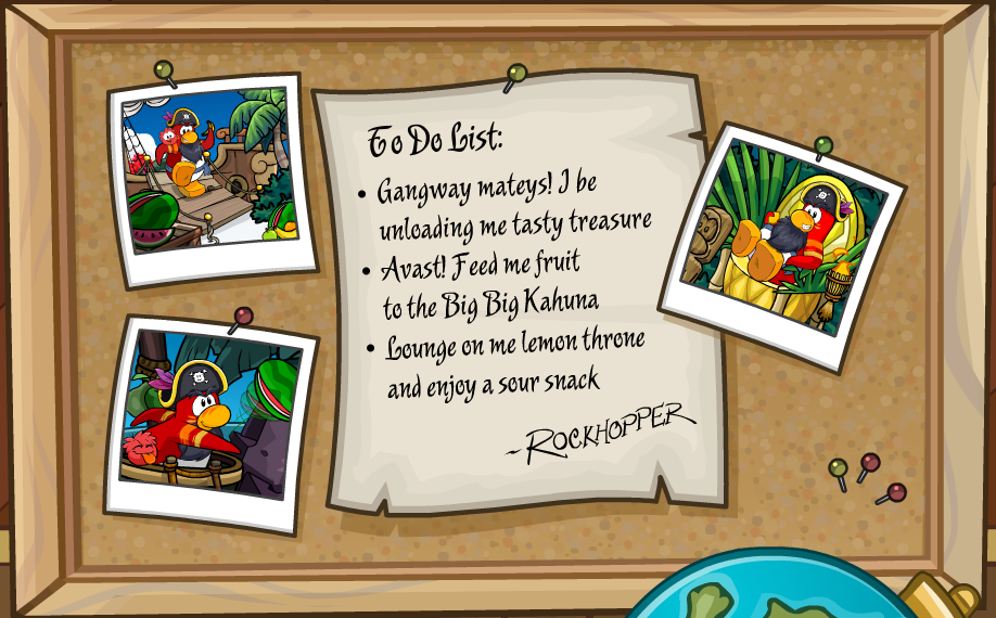 Club Penguin - Rockhopper's Rare Items August 2012!