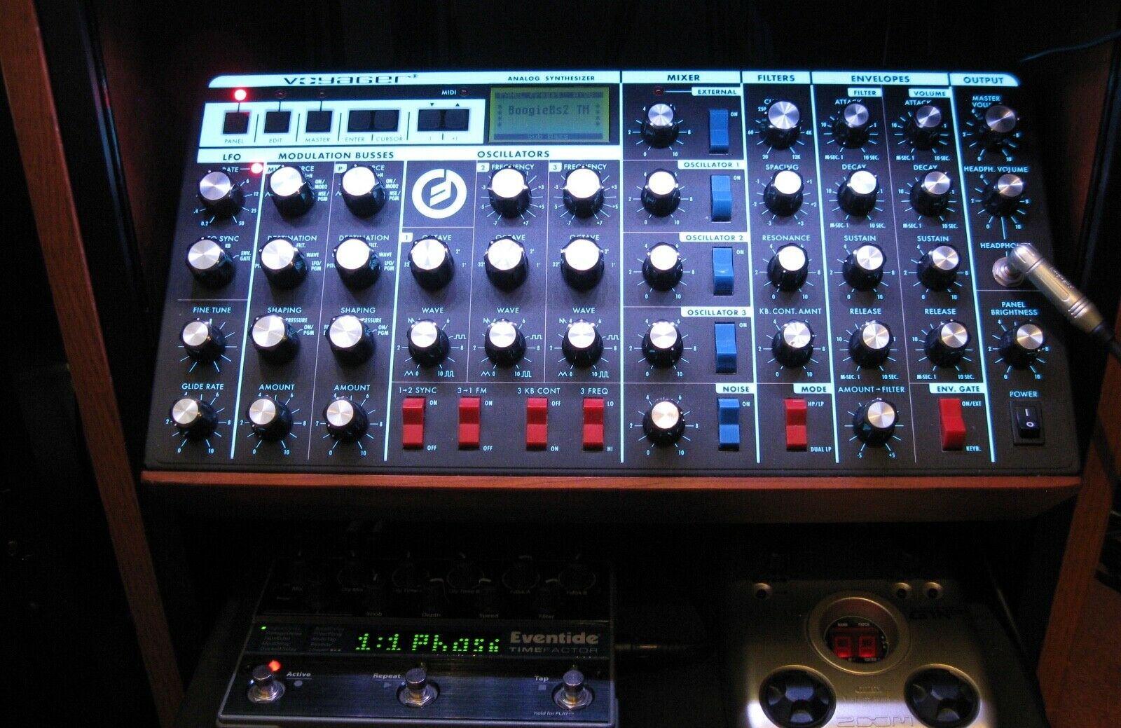 MATRIXSYNTH: MOOG RACK Minimoog Voyager RME synthesizer and VX-351 Expander