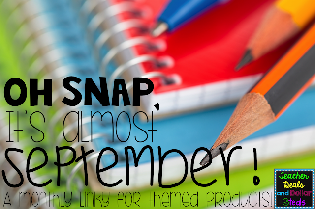 Primary Polka Dots: Oh, Snap! It's ALMOST September!