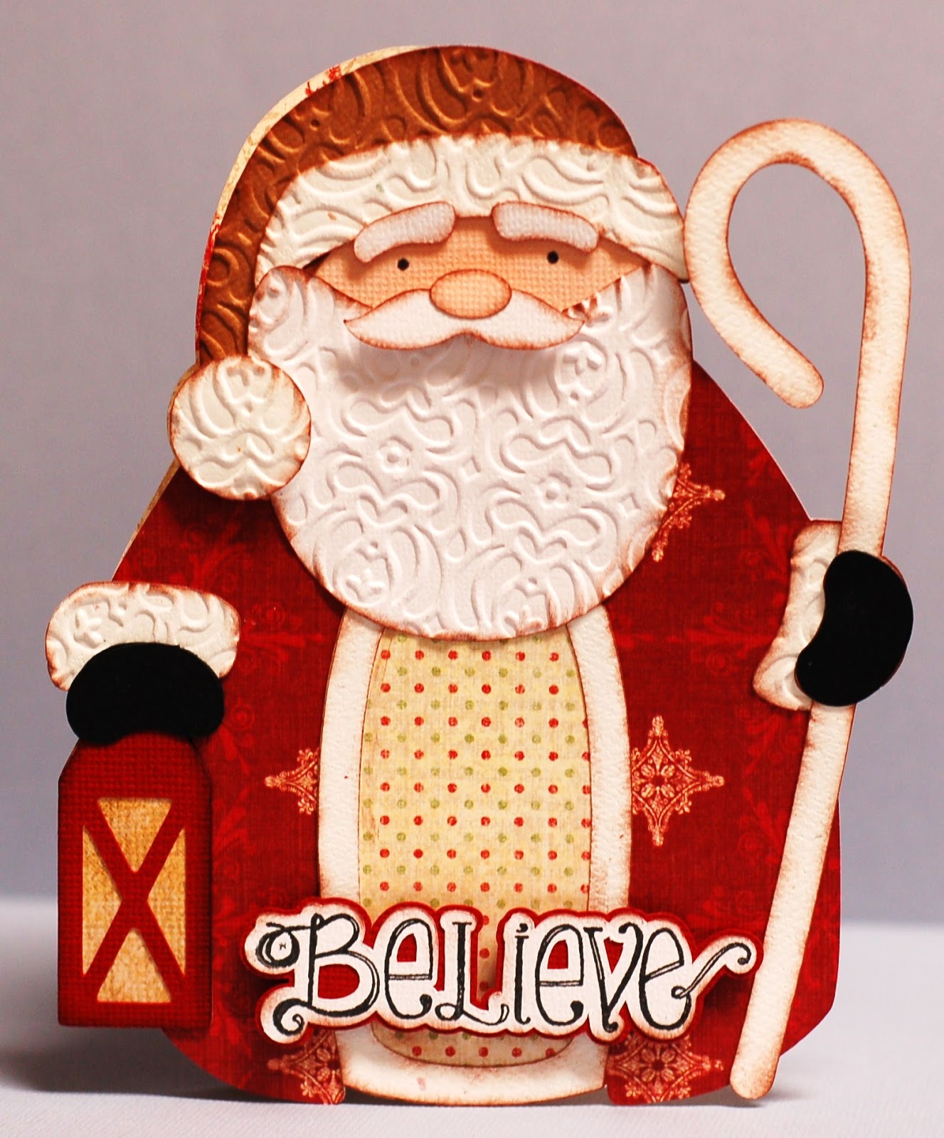 Paper Creations by Kristin: Santa Cards (Vintage)
