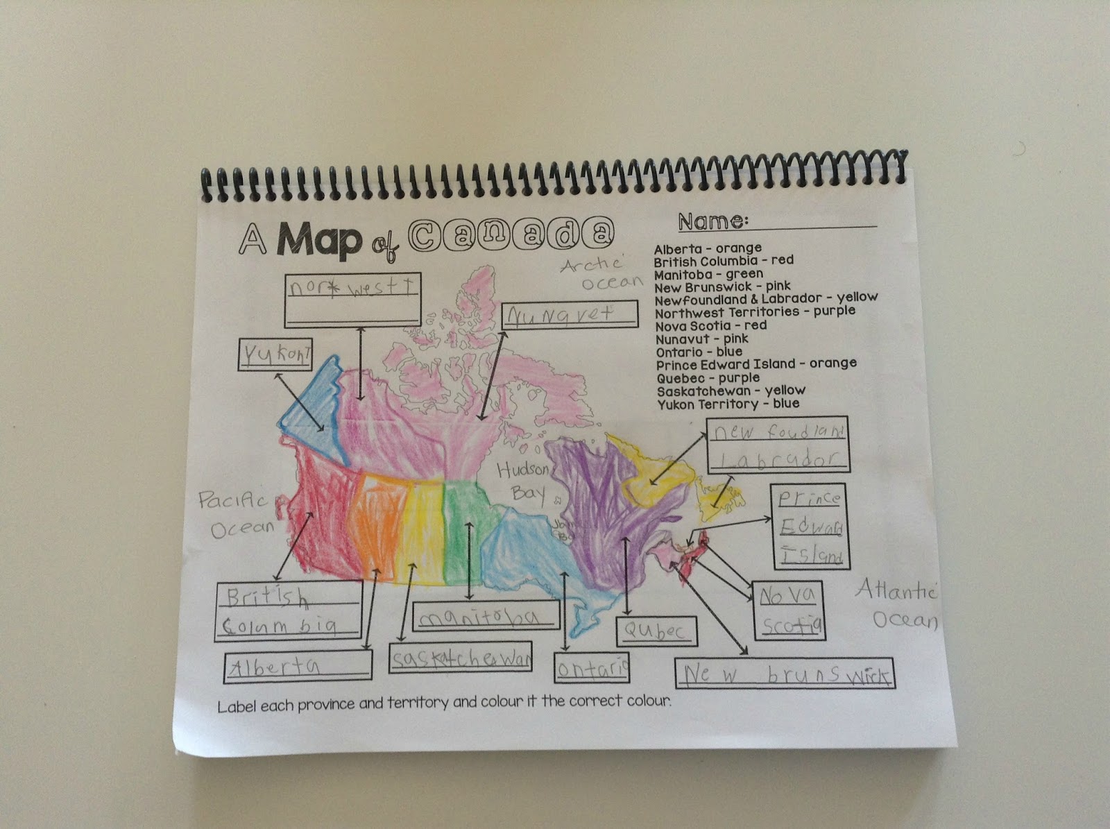 TeacherMomPlus3: Introduction to Canadian Geography