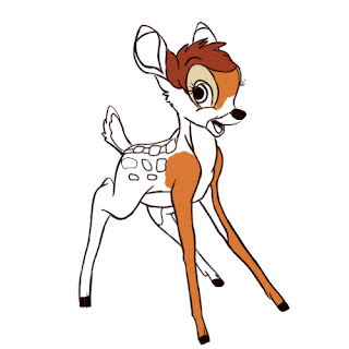 Pencil sketches and drawings: How to Draw Bambi