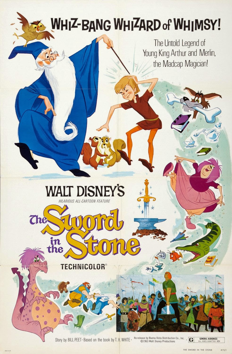 Movie Review: "The Sword in the Stone" (1963) | Lolo Loves Films